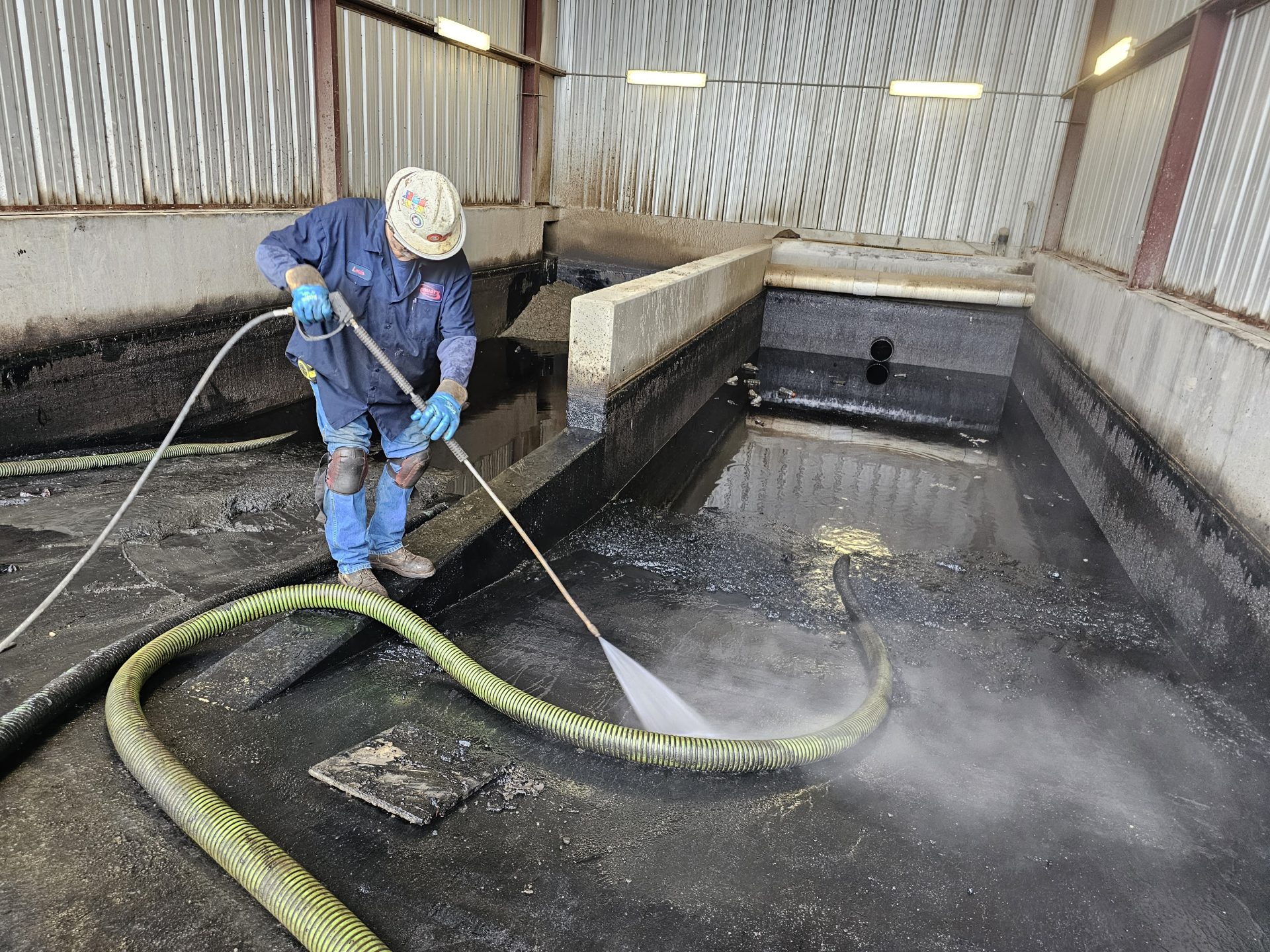 January Environmental Pressure Washing | Oil Field Pressure Washing