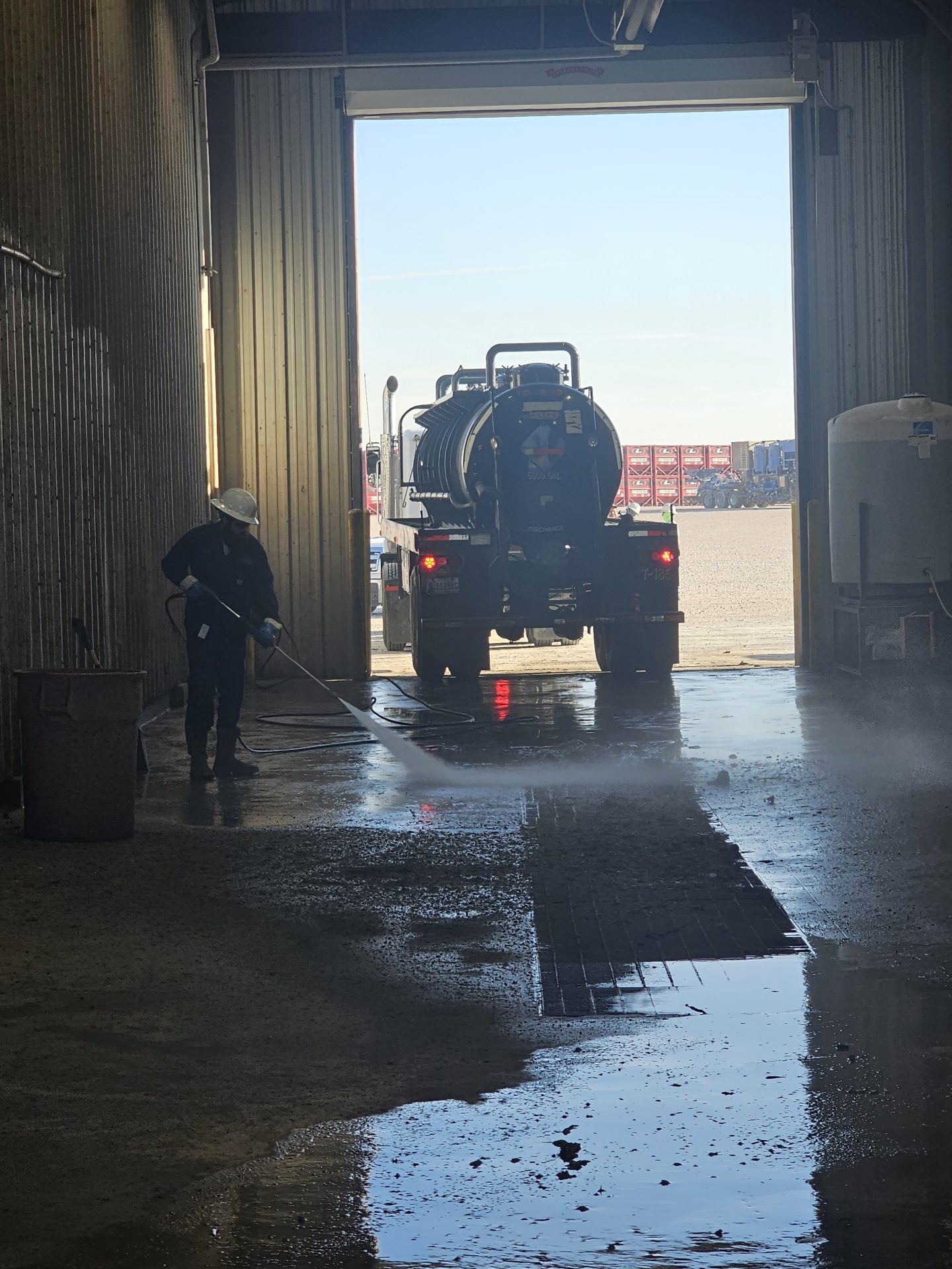 January Environmental Pressure Washing | Oil Field Pressure Washing